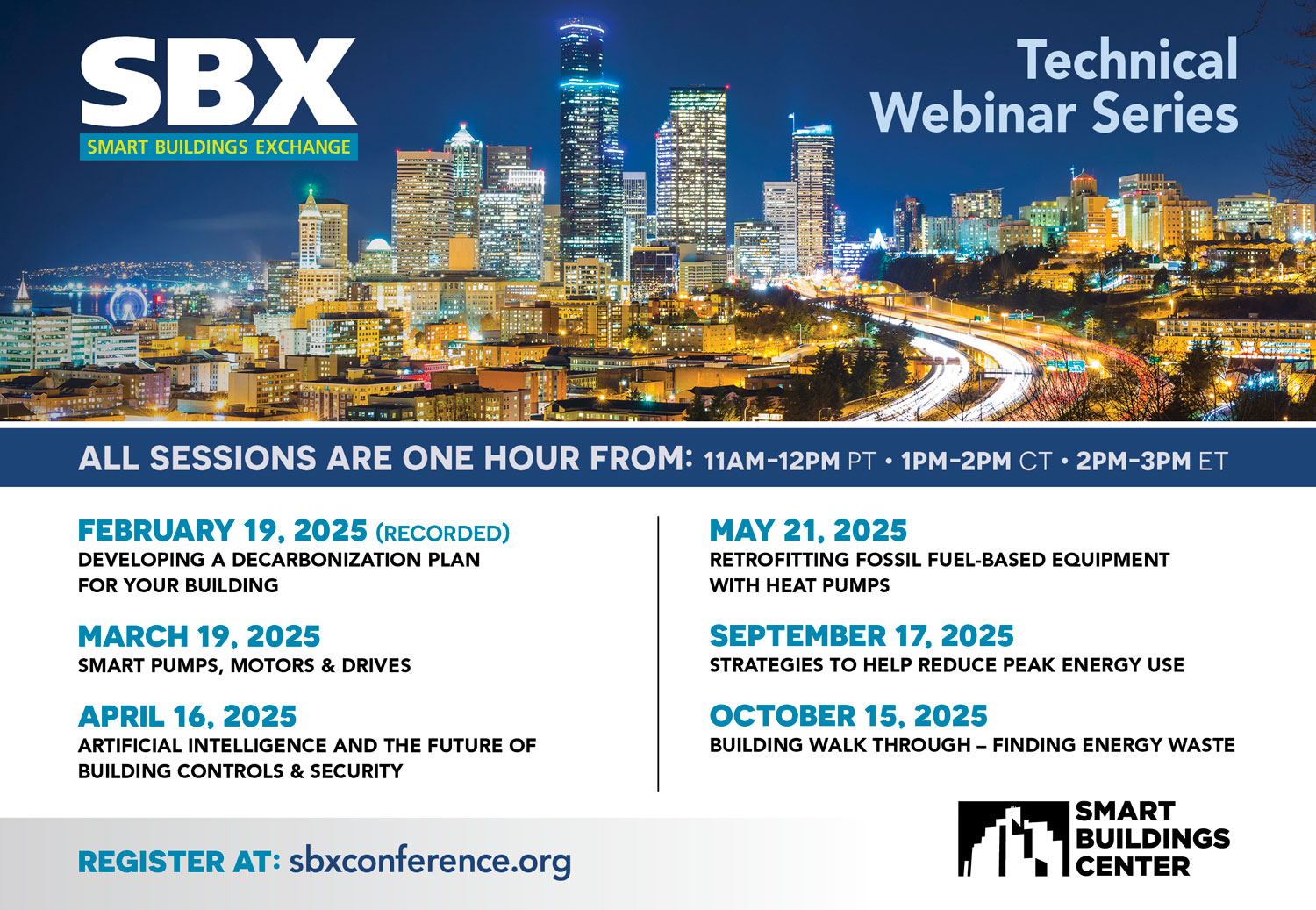 Smart Buildings Exchange 2025 & Beyond! - Smart Buildings Center